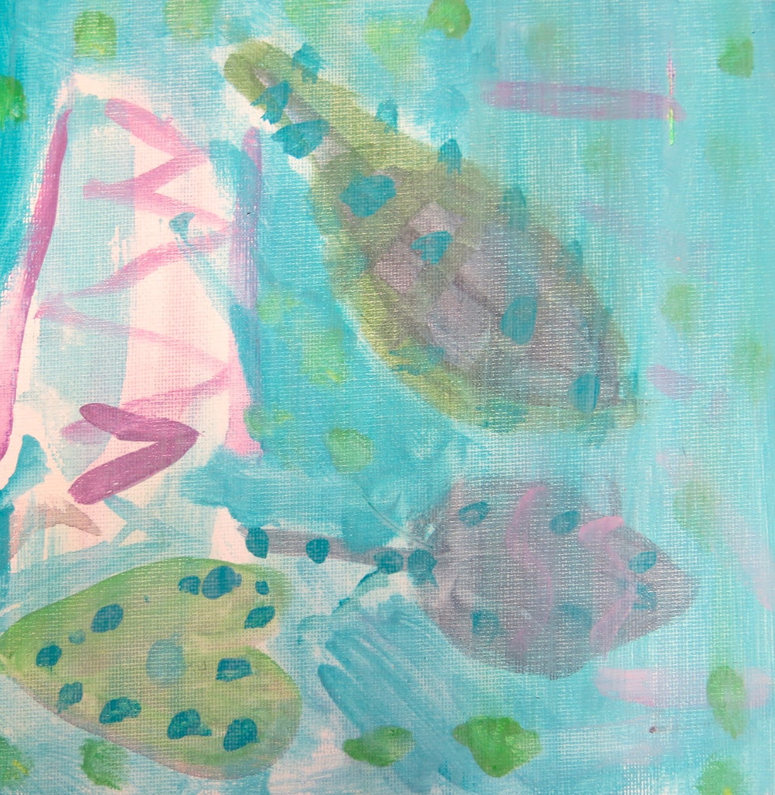 Cassie Stephens: In the Art Room: Abstract Painting with Fourth Grade