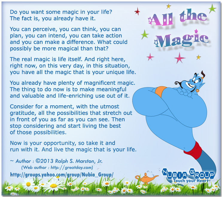 * Nubia_group Inspiration *: All the Magic