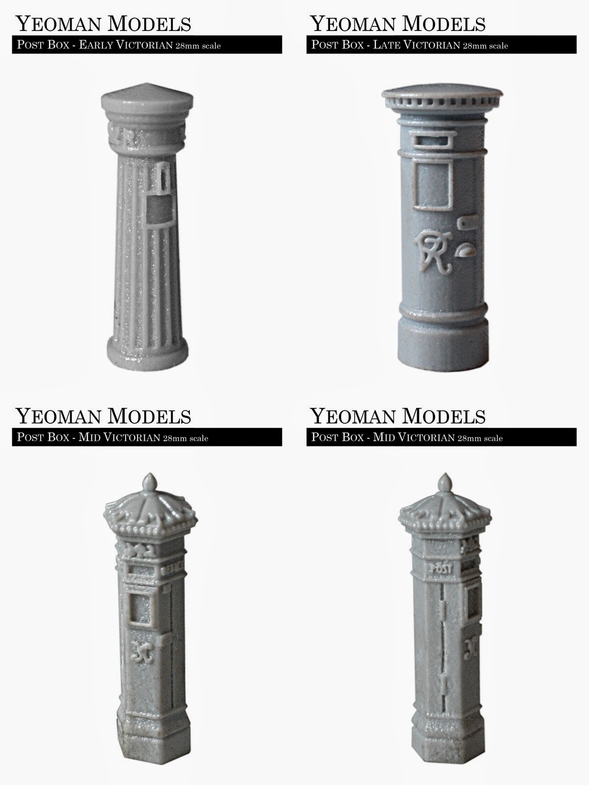 Yeoman Models - Bespoke Miniatures: Victorian Post Boxes and Demon ...