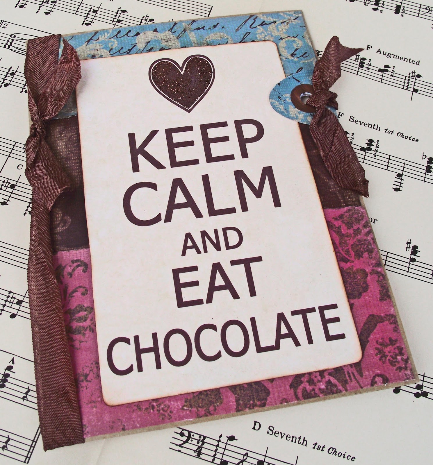 Blissfull Elements: Chocolate themed greeting cards