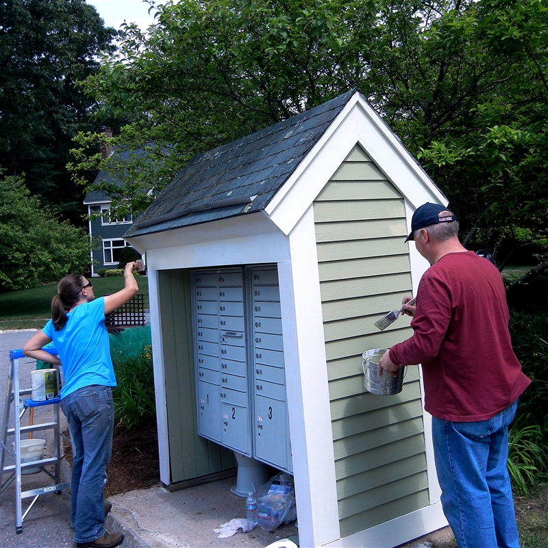 Capadia Designs: Neighborhood Mailbox Project - Part One