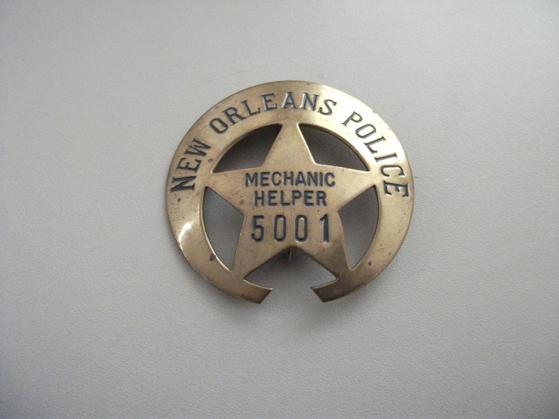Louisiana Police Patches Collector: New Orleans Badges