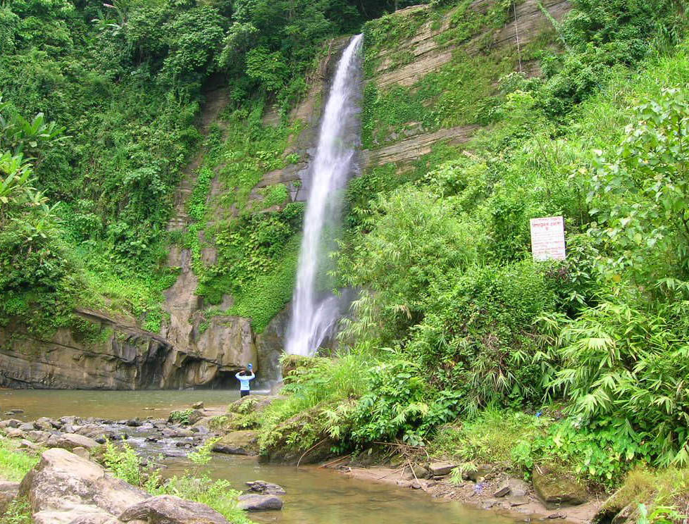 Wild Life of Bangladesh: Waterfall of Madhobkundo,Bangladesh.