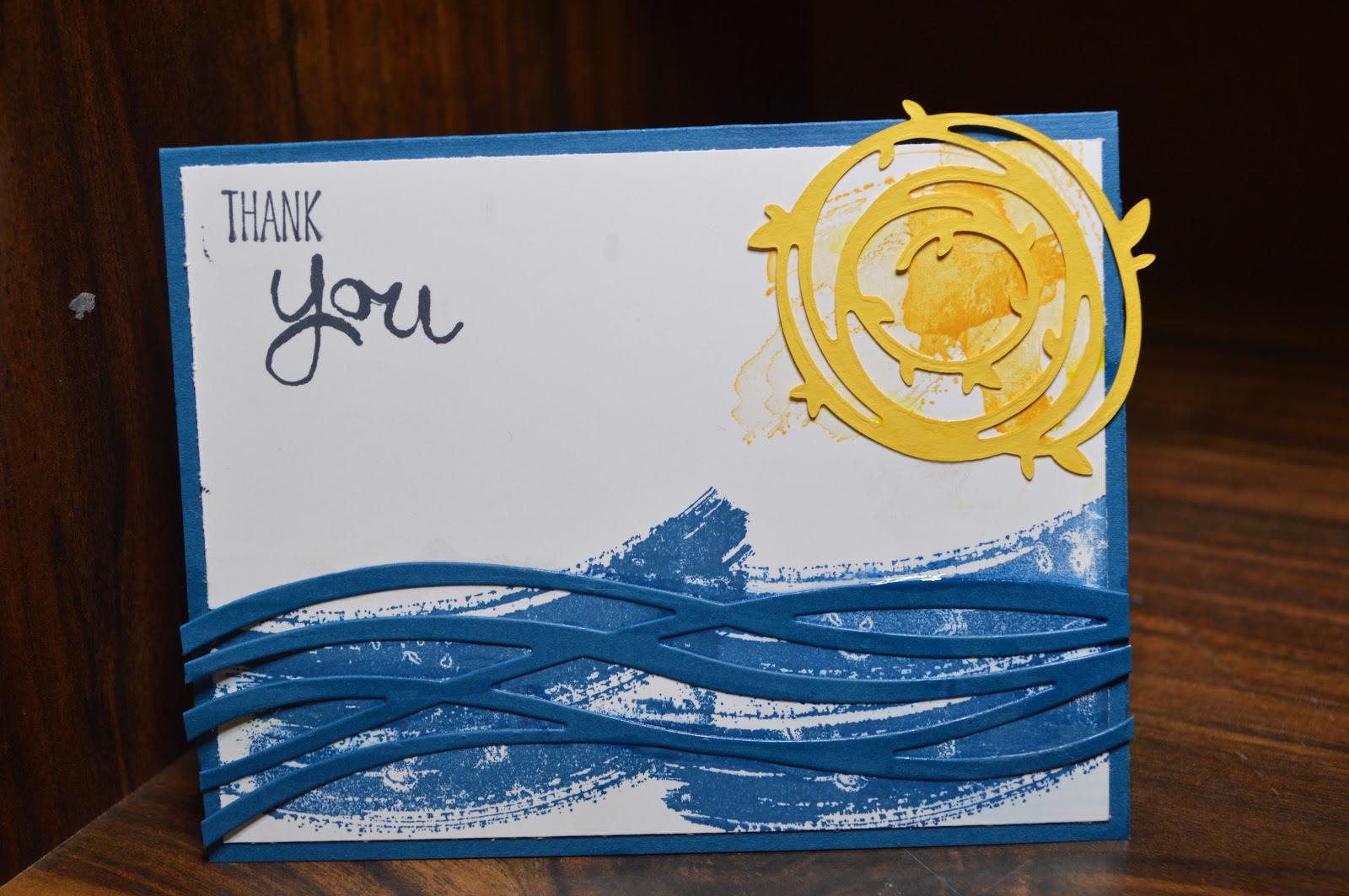 Angel Stamps: Video: Work of Art card #2