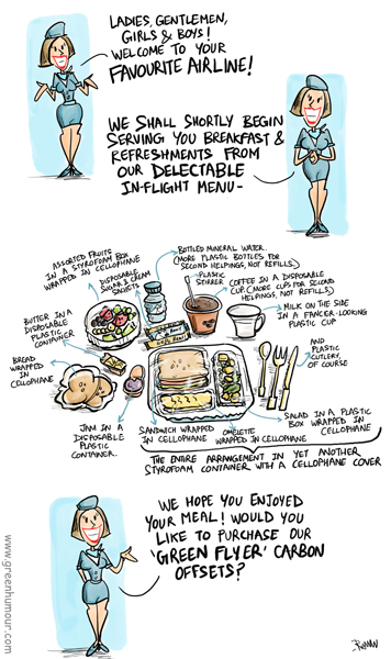 Green Humour: Airlines and Sustainability