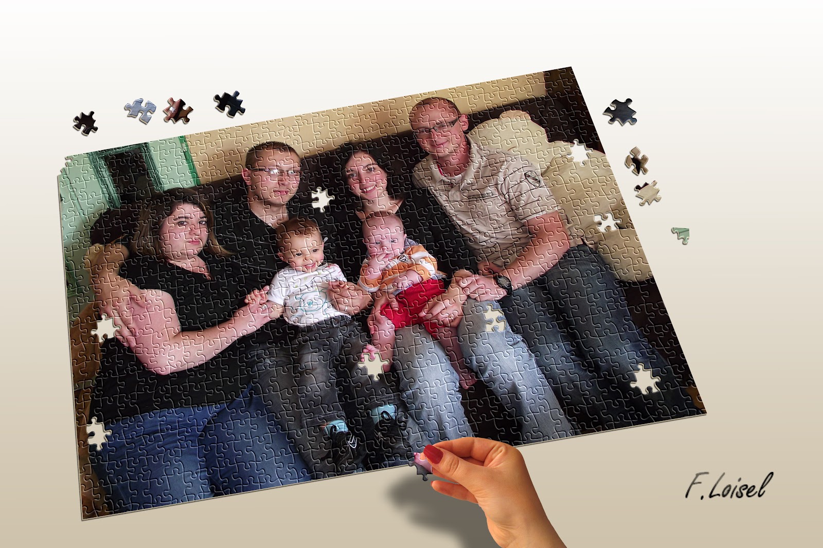 Vie-Pratique: Puzzle en famille