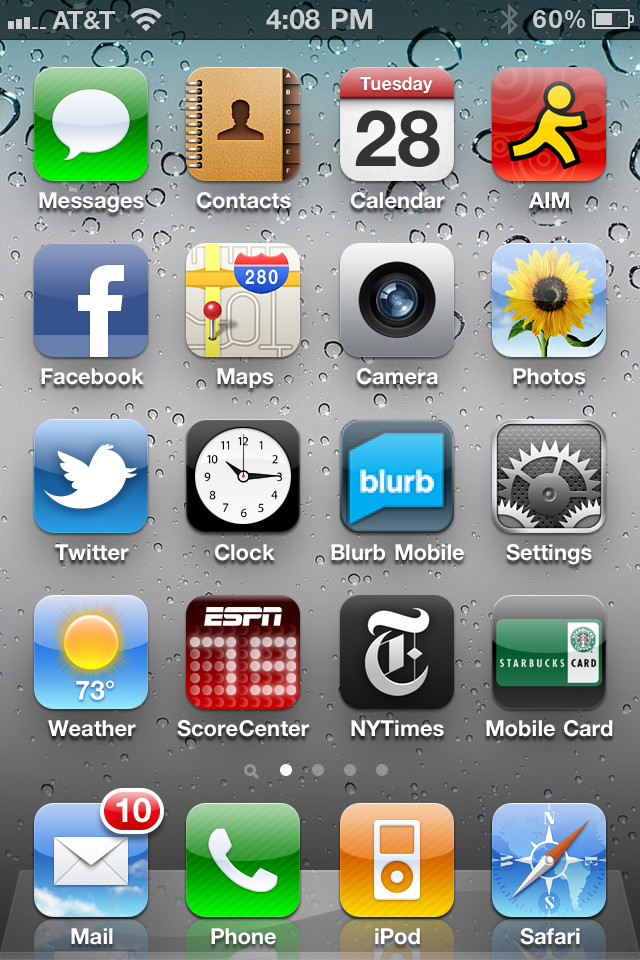 Print/Ready: iPhone home screen land grab