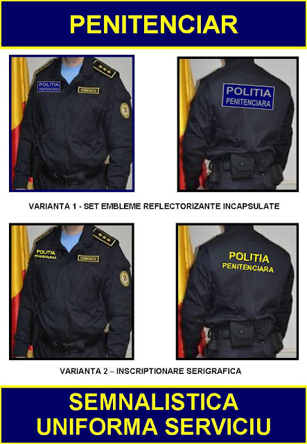UNIFORME POLITIA PENITENCIARA ANP: IMBRACAMINTE