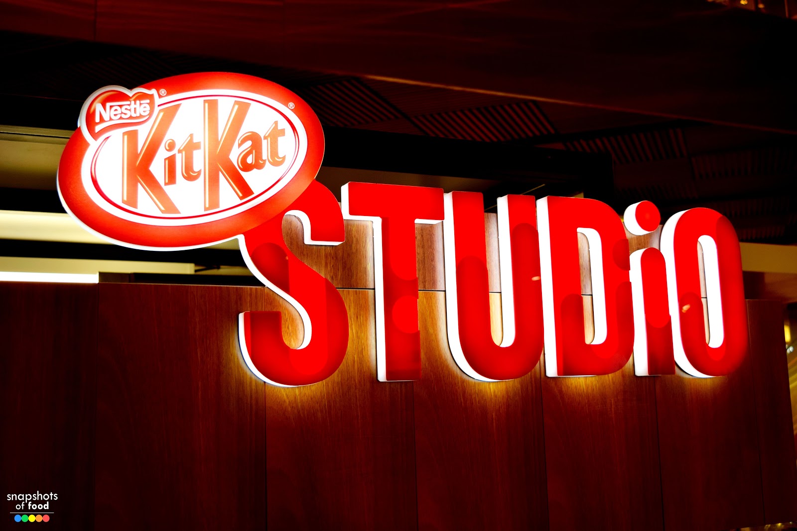 We created our own KitKat from the KitKat Studio at Westfield Sydney ...