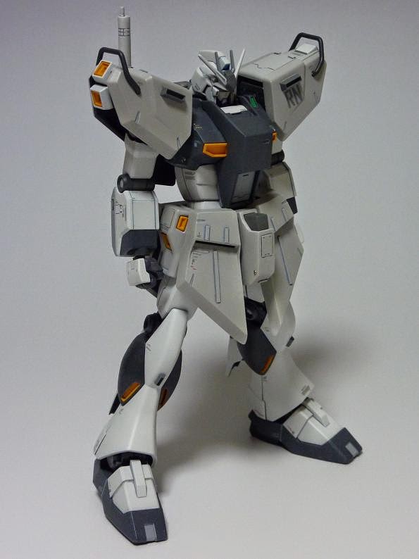 HGUC 1/144 nu Gundam "Small Head" Custom Build