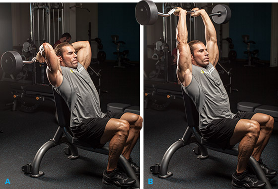 Top 5 Tricep Long Head Exercises For Thicker Arms - SHOULDER WORKOUTS