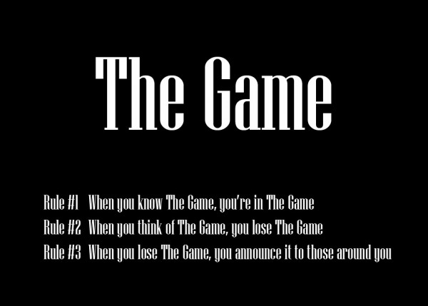 Matt's School Stuff: Snapshot of the Game