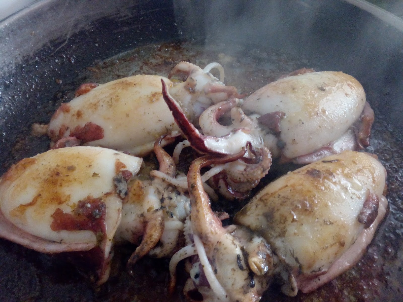 JIBIAS A LA PLANCHA CON SU JUGO EN SALSA DE ADOBILLO | Mi Cocina