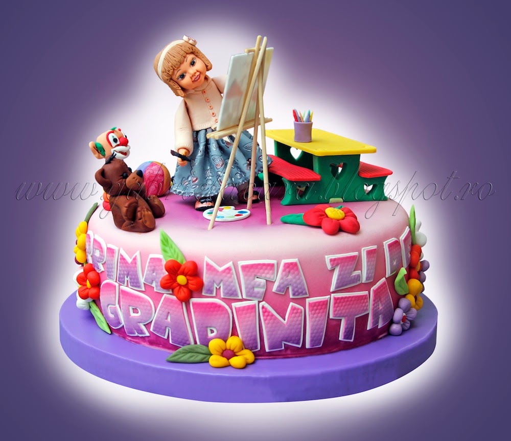 Gabriela's blog: TORT PRIMA ZI DE GRADINITA