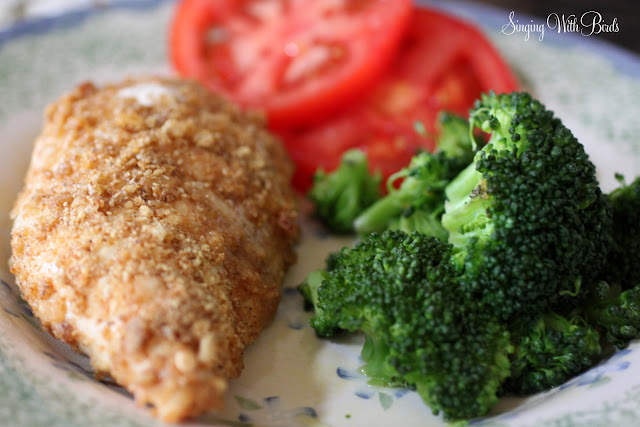 Baked Rice Krispie Chicken-Cheery Kitchen