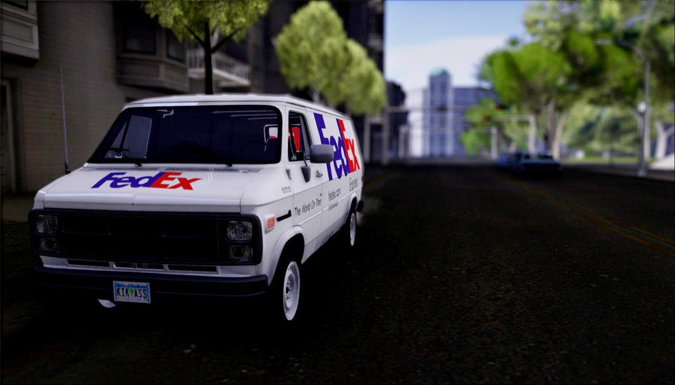 POPO-SPOT: 【REL】GMC G-1500 FedEx Cargo Van V2.0