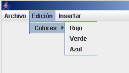 11-JAVA: BARRA DE MENUS "JMenuBar, JMenu, JMenuItem, JSeparator ...