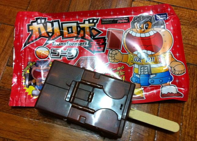 Play Again Toys Transformers Garigari Robo Kun Ice Cream Convoy