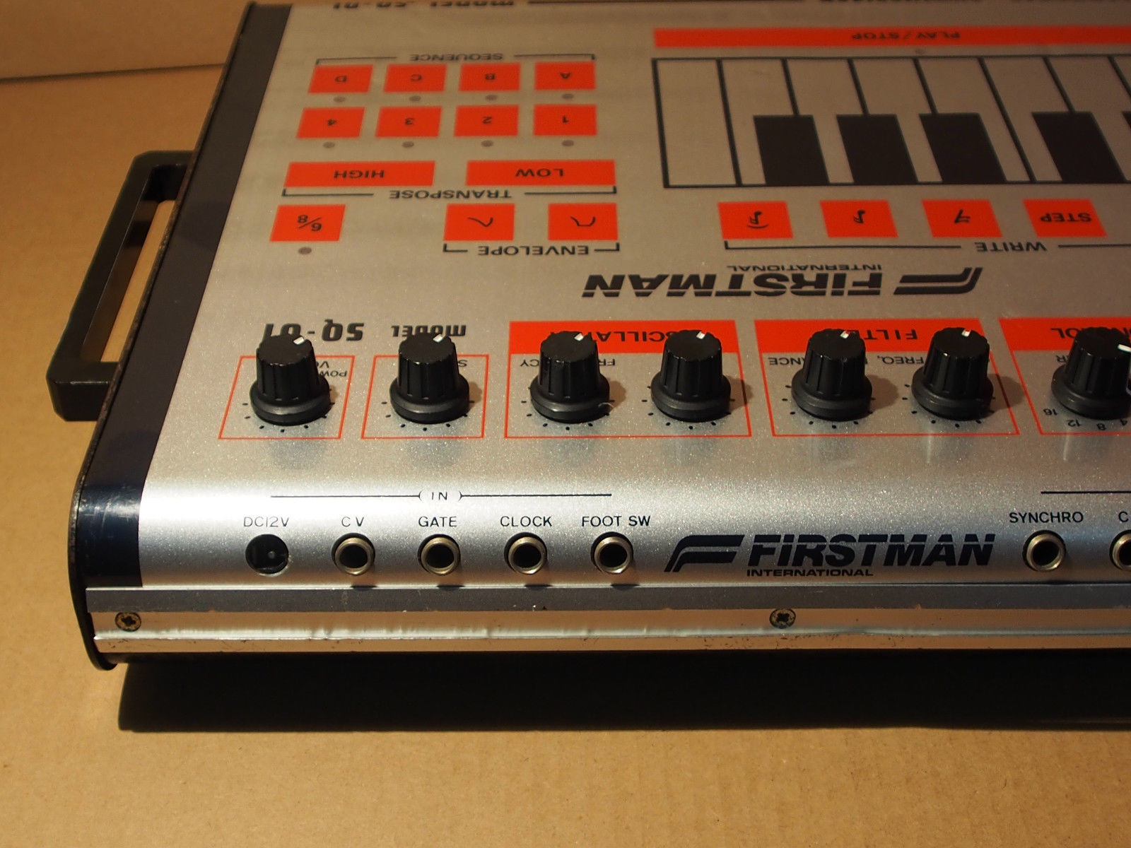 MATRIXSYNTH: FIRSTMAN SQ 01 ANALOG SEQUENCER SYNTH