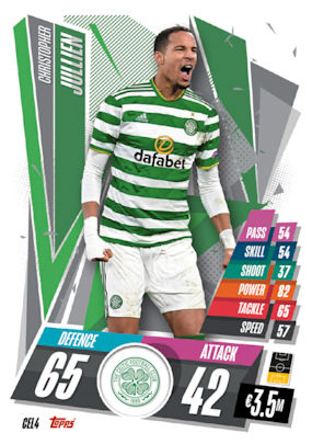 Trading Card Hub.UK: Topps Match Attax 2020-2021 Celtic FC Set