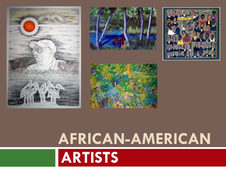 Today's Lesson: Pioneer African-American Artists