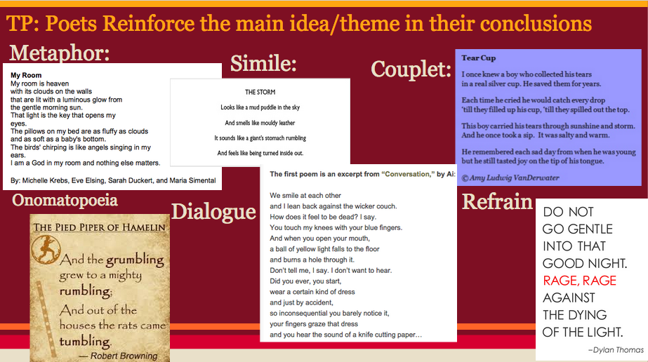 Mr. Buxton 7th Grade RLA: Complex Sentences/Poetry Endings