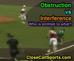 Protection Question - HS Obstruction on Fielding Catcher | Close Call ...