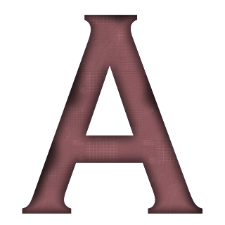 GRANNY ENCHANTED'S BLOG: Free Textured Dk Mauve Digi Scrapbook Alphabet