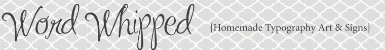 Word Whipped giveaway! - Kiki & Company
