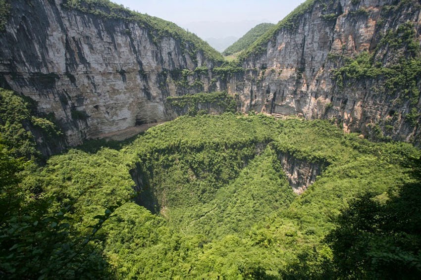 Xiaozhai Tiankeng Sinkhole