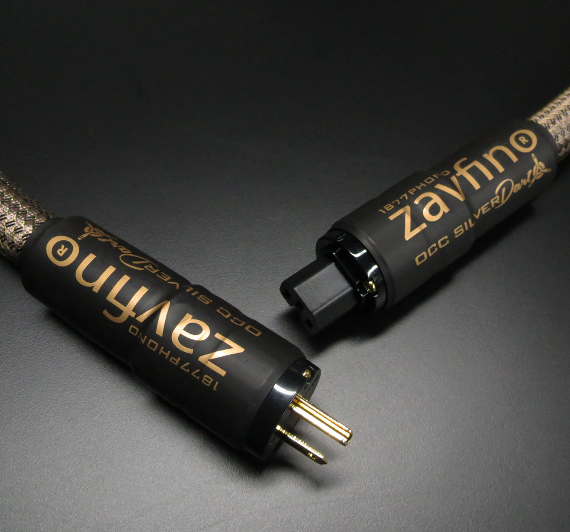 Zavfino 1877Phono OCC Silver Dart™ 10AWG power cable NEW – M & S ...