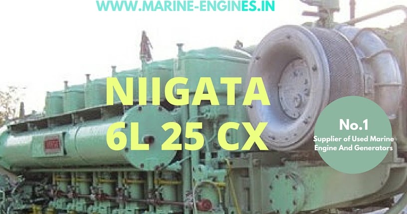 Niigata 6L25CX for Sale | Ship Machinery | Used Recondition