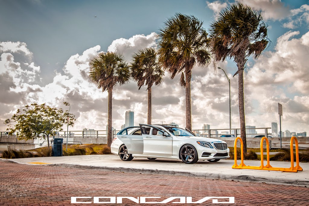 Mercedes-Benz W222 S550 on Concavo Wheels | BENZTUNING