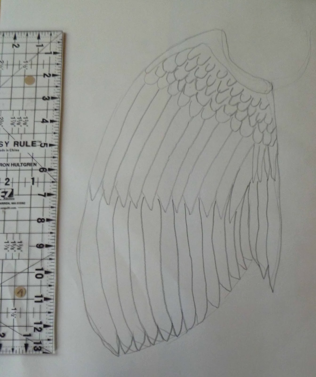 sew sew art: Had to make Angel Wings