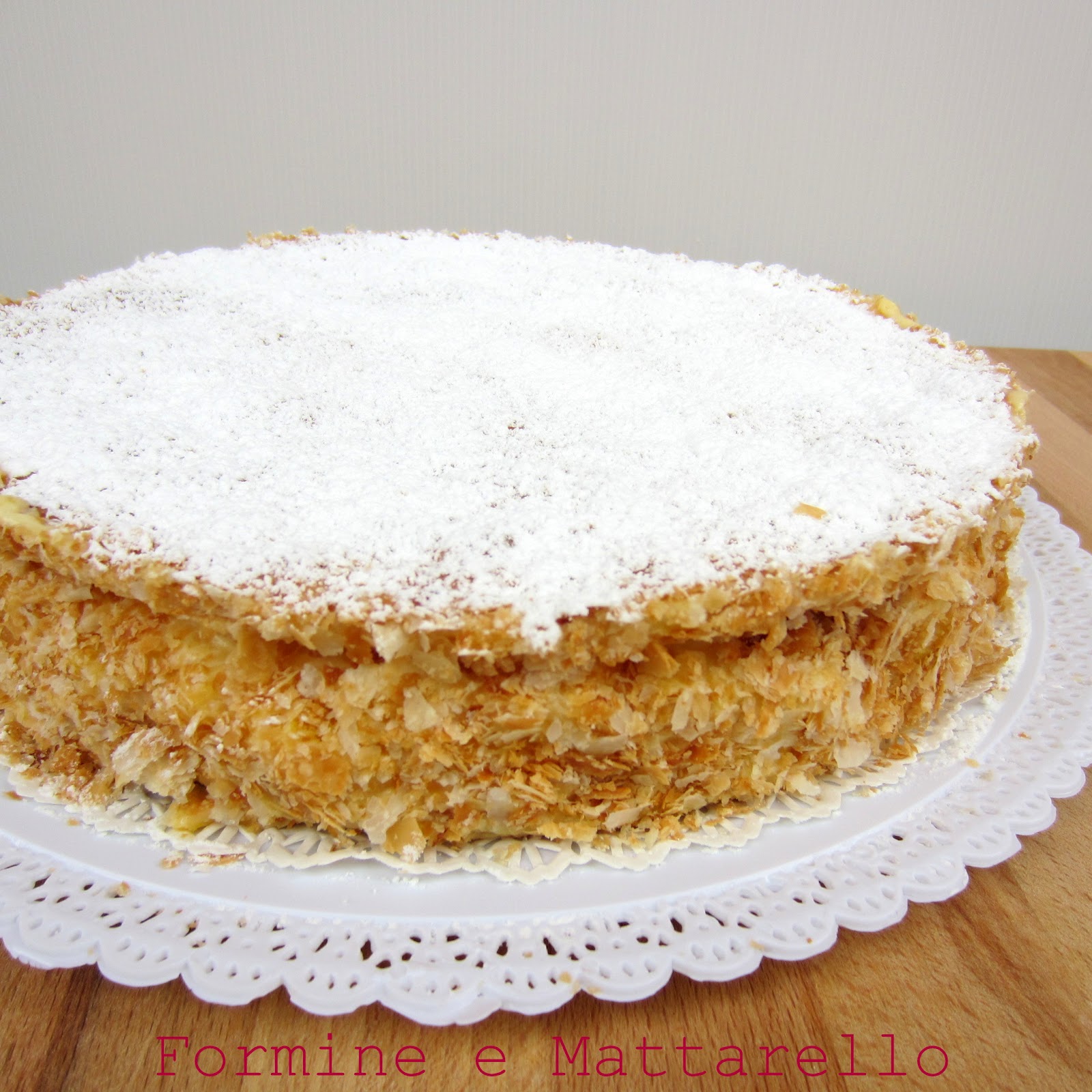 Formine e Mattarello: Torta diplomatica