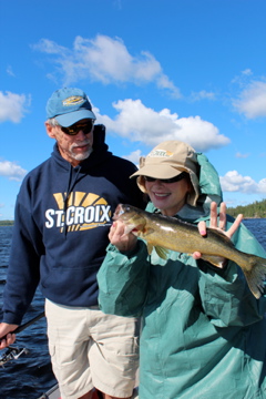 Rainy Lake Houseboats Fishing Report: The St. Croix Rod Family joins us ...