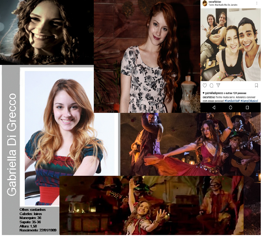 Lipe Y Lena Love Vamp Gabriella Di Grecco é O Nome Da Atriz Que Fará Lena Em Vamp O Musical