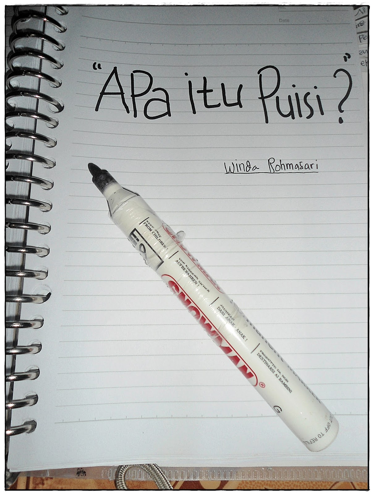 Mari Berbagi Ilmu Pendidikan: Pengertian / Definisi Puisi menurut para ahli