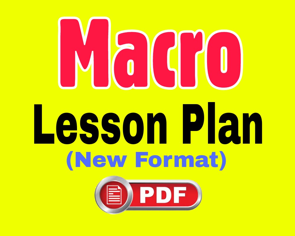 Macro Lesson Plan For D el ed Of West Bengal Macro Lesson Plan For D el ed Of West Bengal