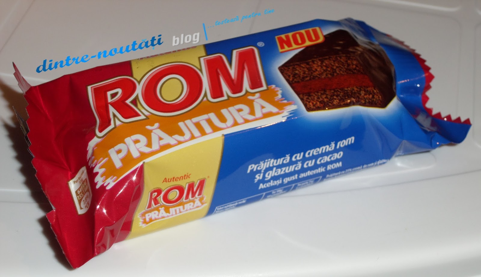 Autentic ROM PRĂJITURĂ | D-Nblog. Păreri sincere despre produse noi ...