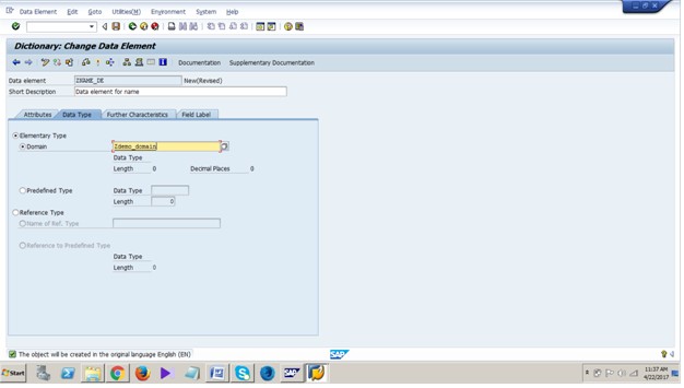 Creating a Transparent Table in SAP ABAP
