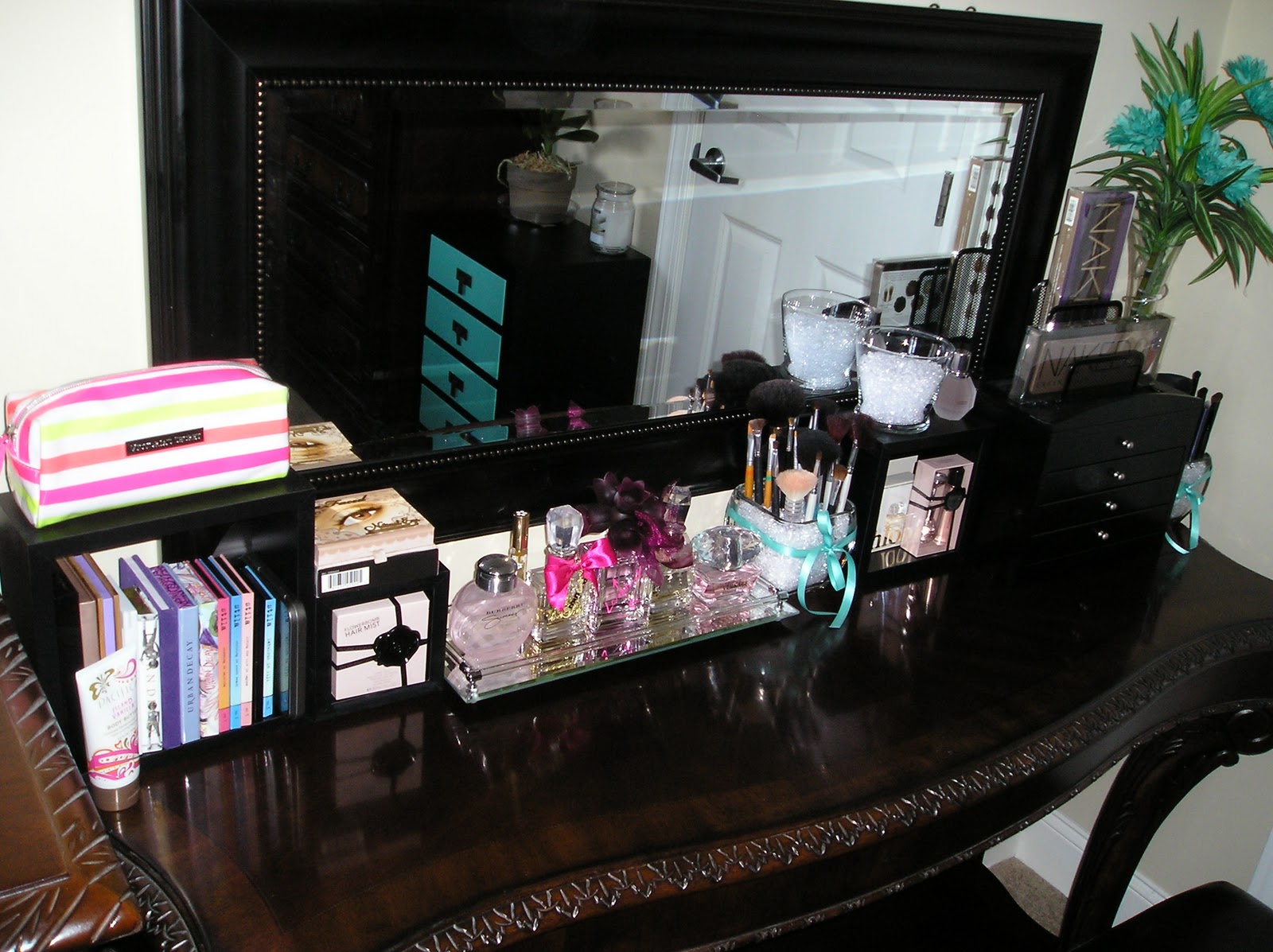 Glamorous Addiction: Makeup Table, Storage, and Collection