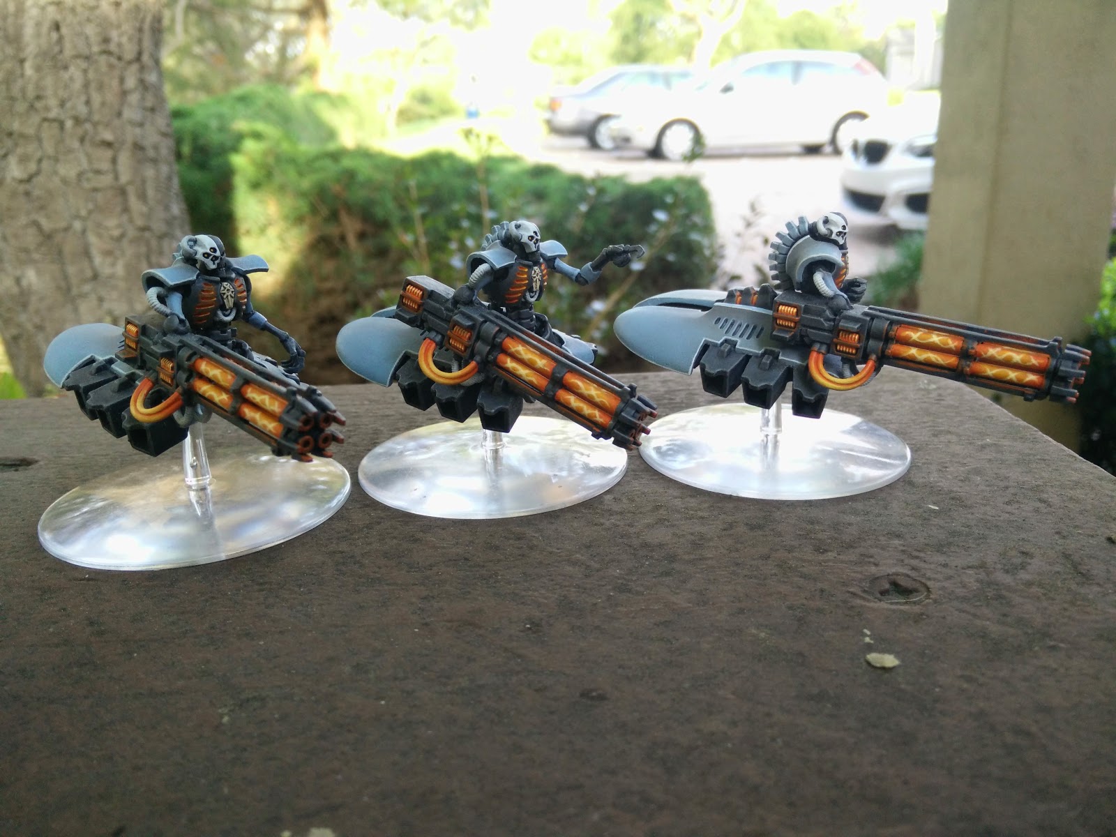 Necron Army Work in Progress pics: Weapon Painting Tutorial