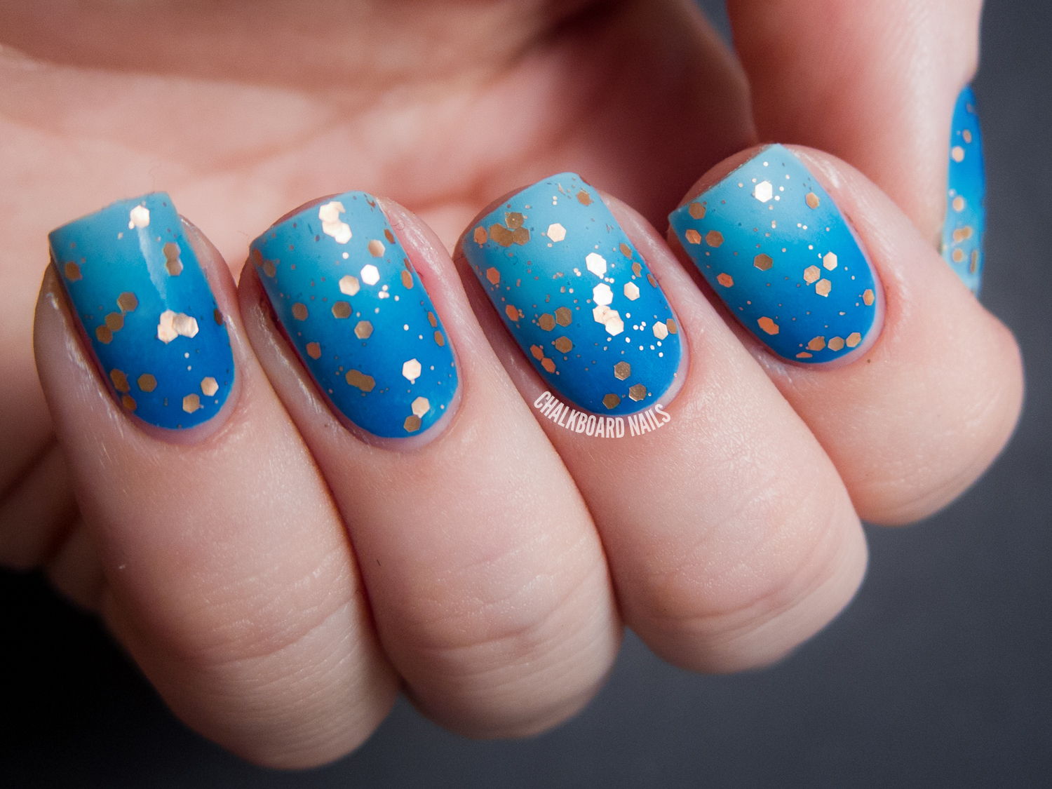 Lancome Artliner 24H Stylized Eye and Nail Looks | Chalkboard Nails ...