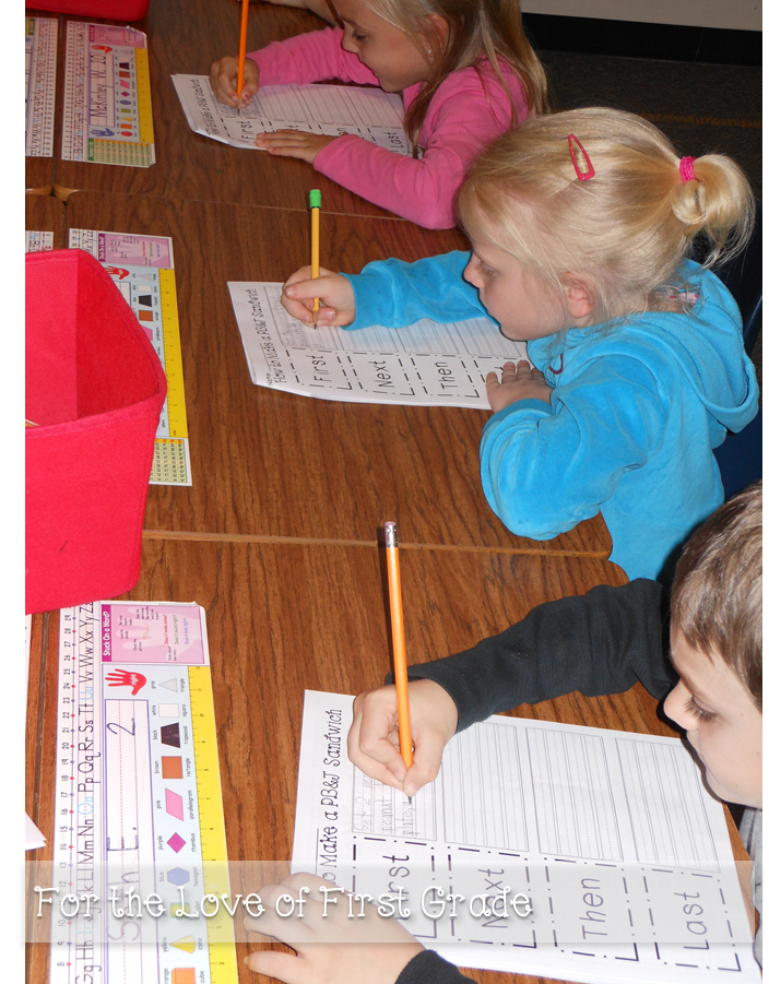 For the Love of First Grade: Writing for Dummies {Part 2}