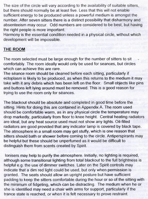 Physical Mediumship Development Guide