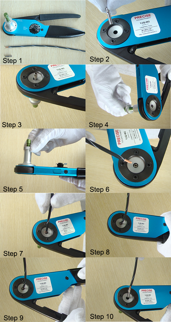 crimping tool: YJQ-W1A Hand Crimp Tool ---M22520 for heavy duty crimping