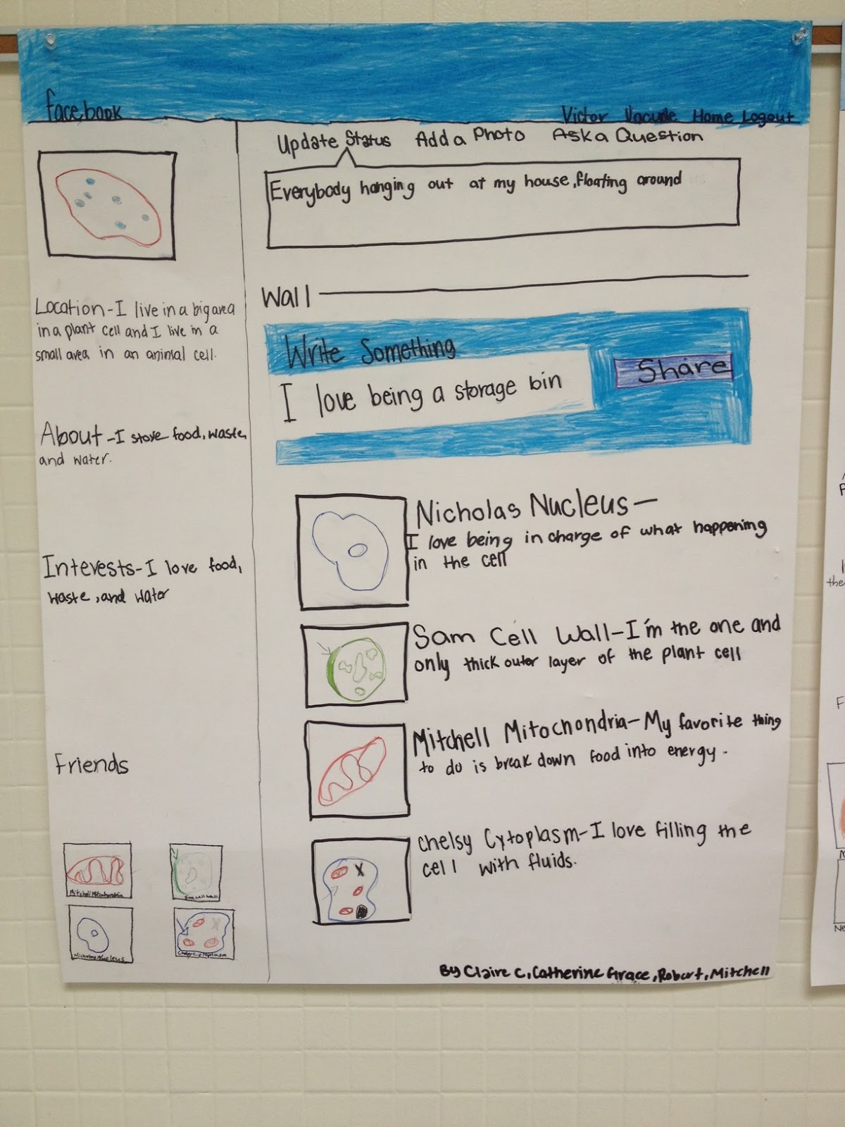 The Science Life: Cell Organelle Facebook Pages!