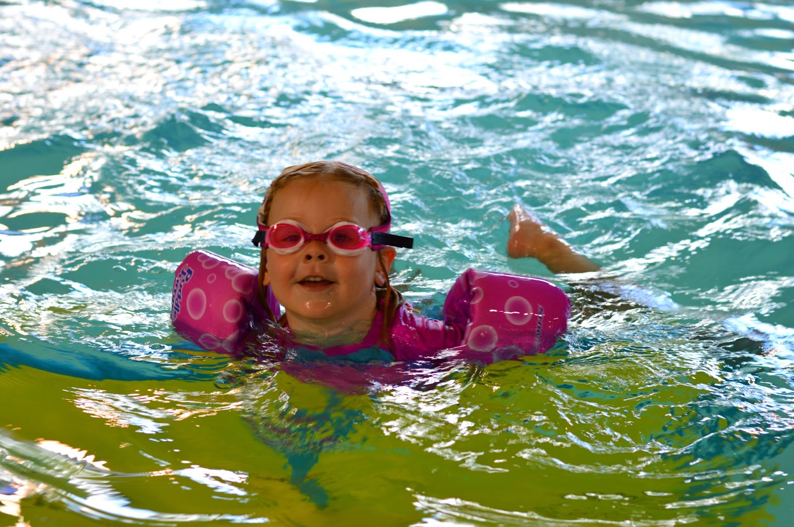 Splish Splash Birthday Bash at Goldfish Swim School - All Dressed Up...