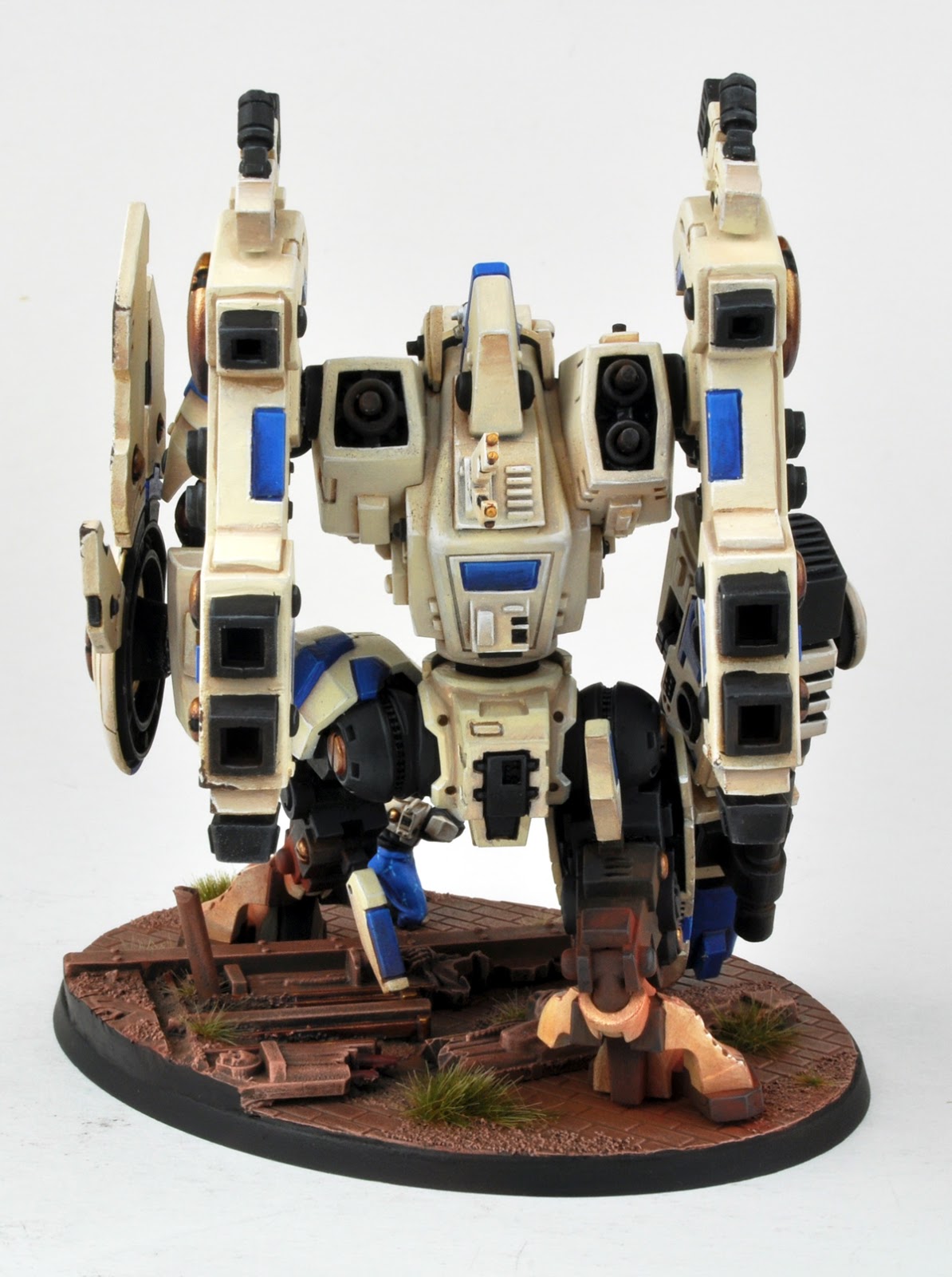 davetaylorminiatures: Tau Riptide - Finished!